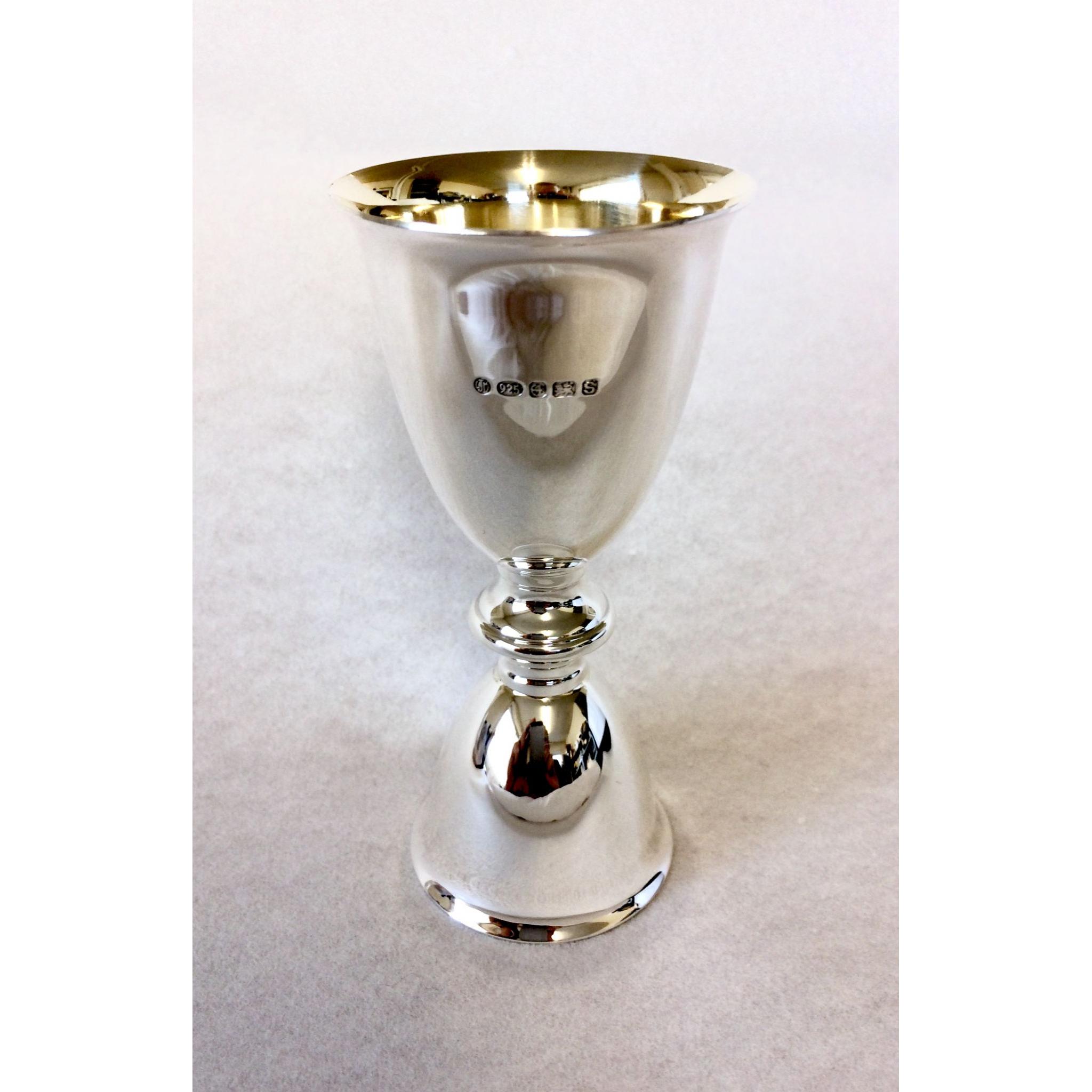 Sterling Silver Double Ended Spirit Measure or Jigger as also known