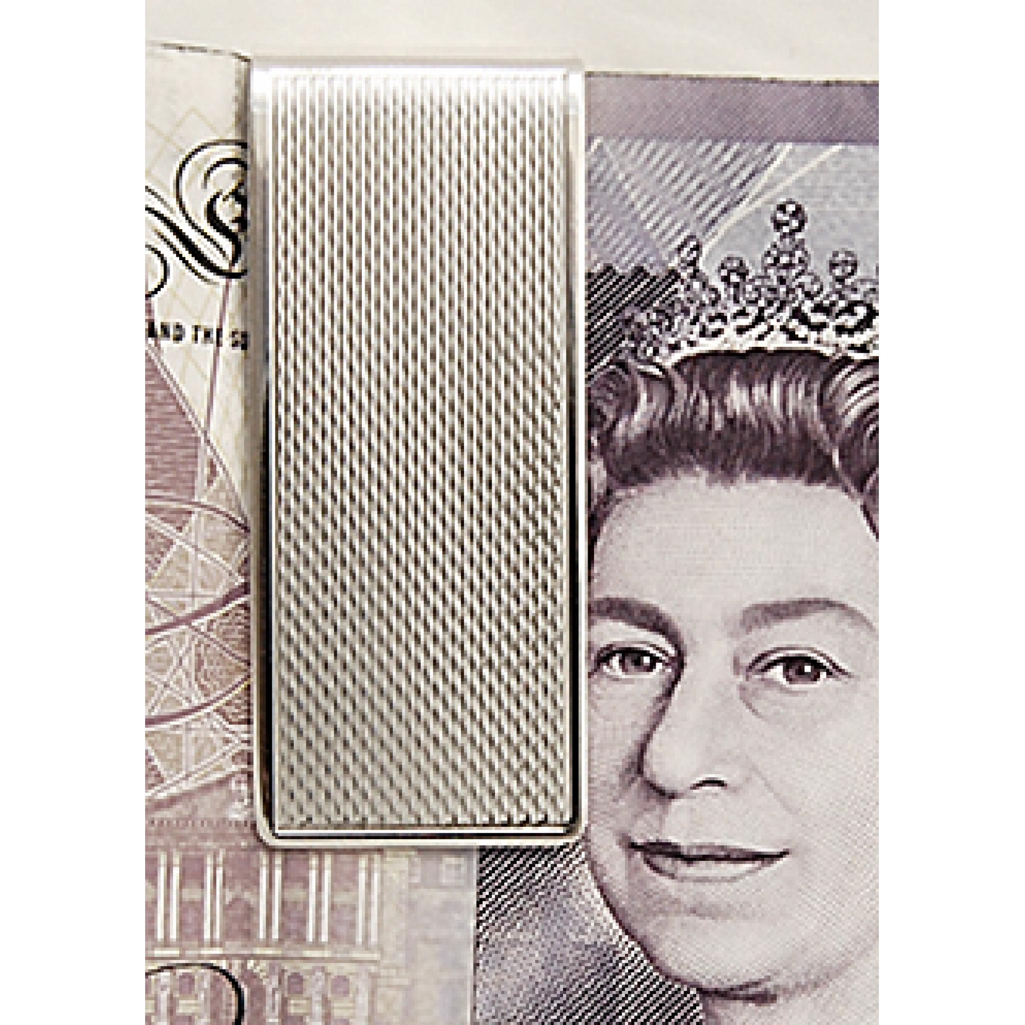 Sterling Silver Money Clips Large Display Hallmark or Engine Turned